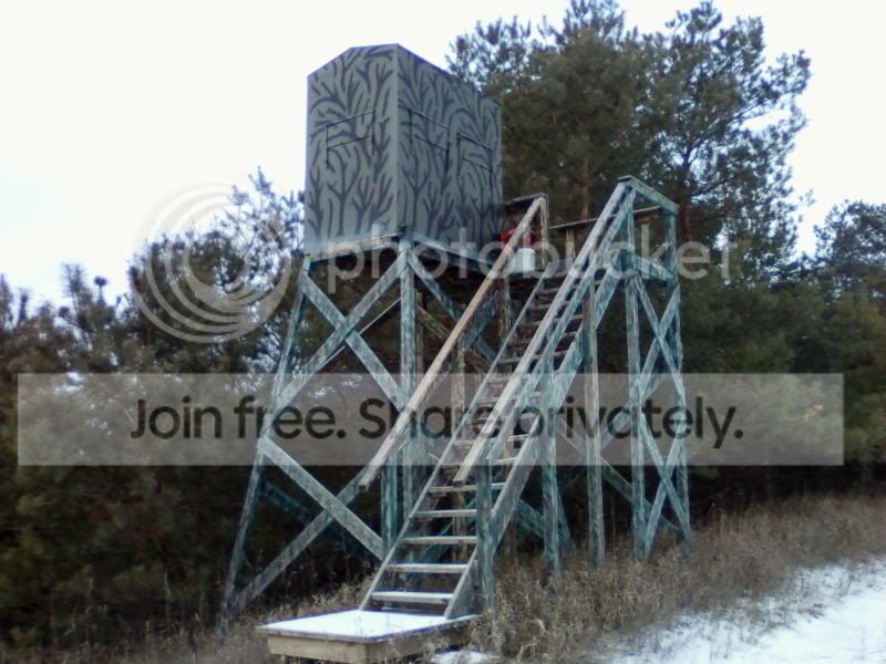 Pictures and Plans for Box Blind | Michigan Sportsman Forum