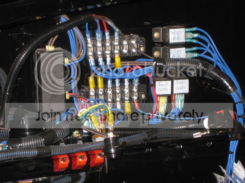 Finished dash wiring