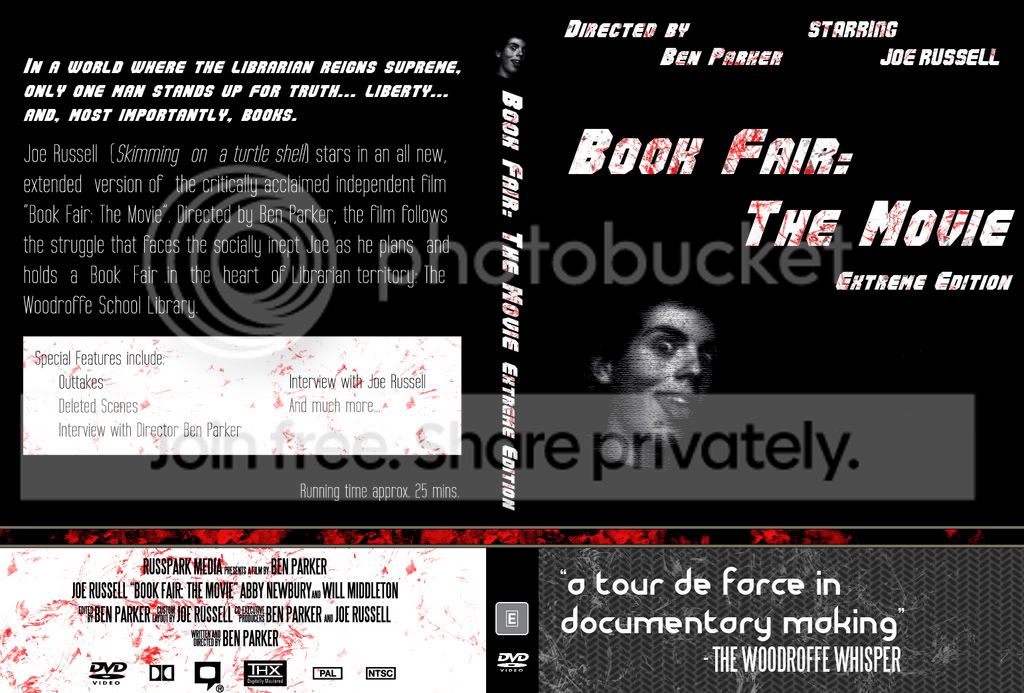 ad hominem's Creative Blog: Book Fair: The Movie - DVD cover and Wallpaper