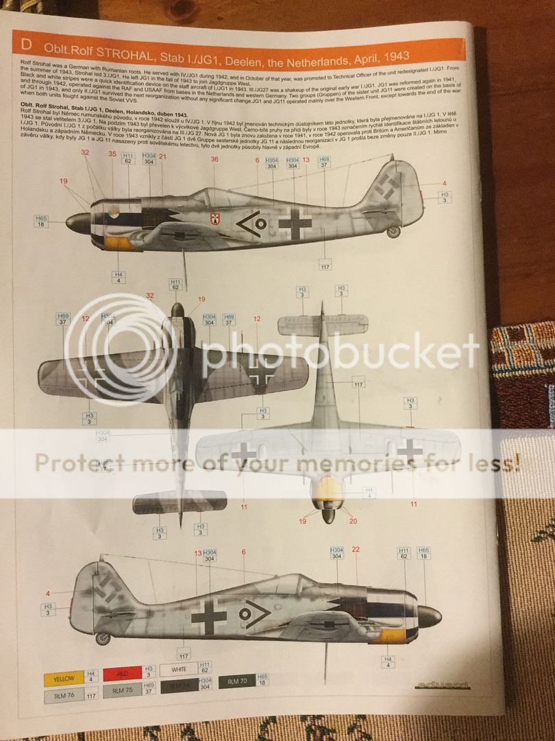 1/48 Eduard Fw 190A-5, Hptm. Egon Mayer, France 1943 - Fw.190 Single ...