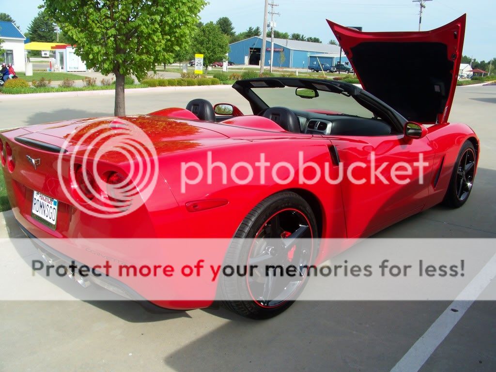 Red C6 corvettes with black Rims please post Pics - CorvetteForum ...