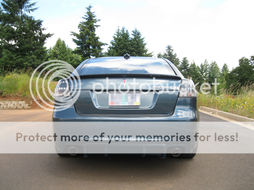 Painted GXP Diffuser Pics | Pontiac G8 Forum