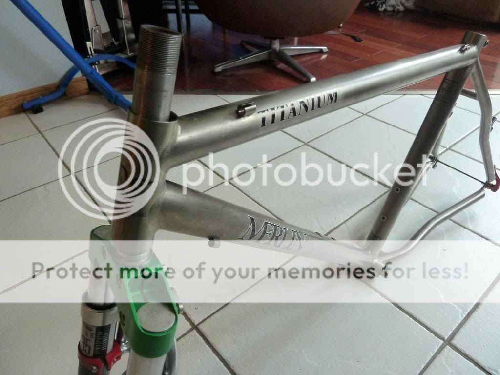 1992 Merlin Titanium Frame & Pace RC35 - Sold PP | Retrobike