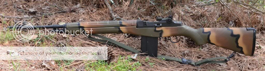 Ambush Camouflage M14 Build and Range Report | M14 Forum